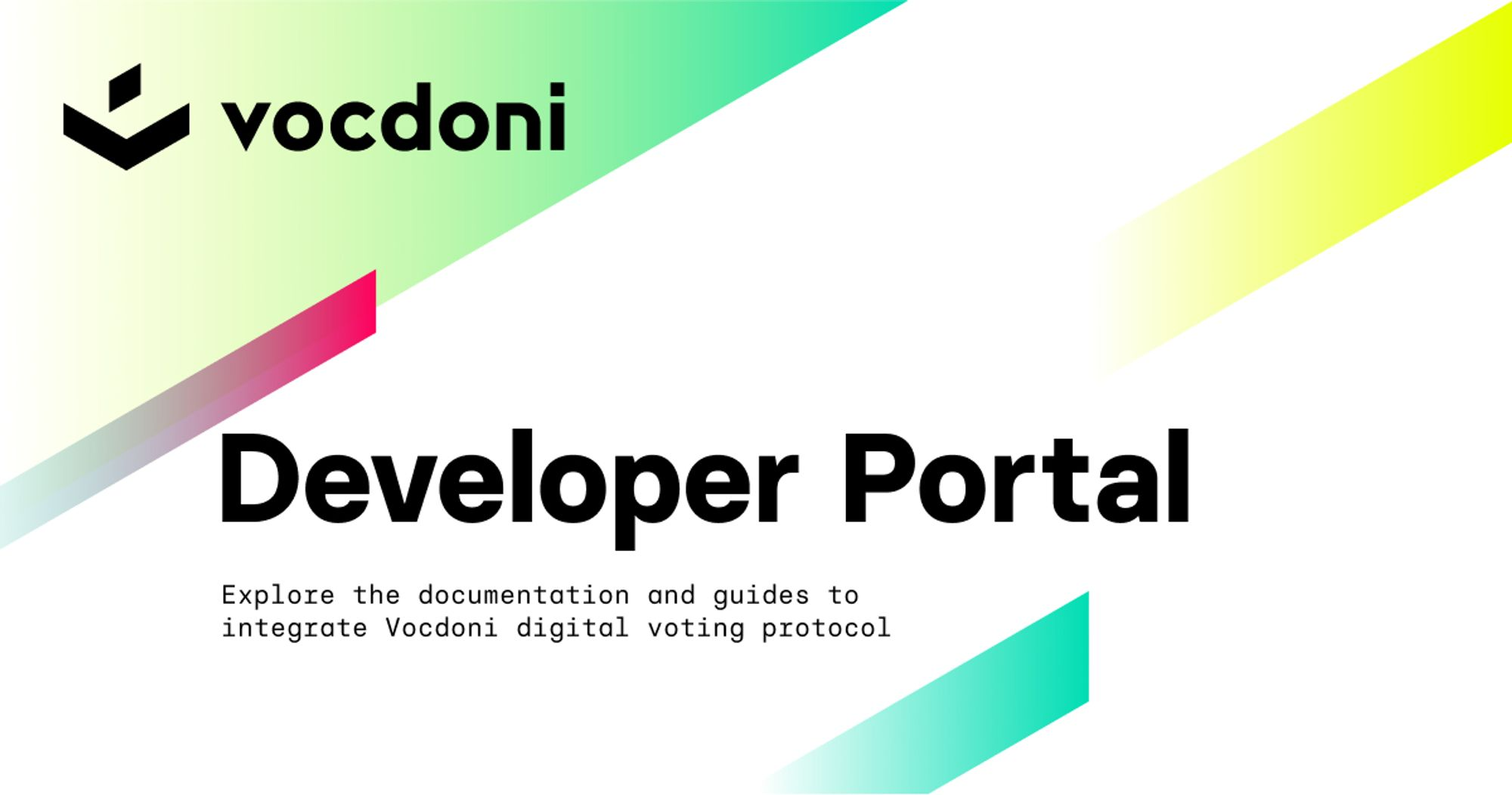 Vocdoni developer portal